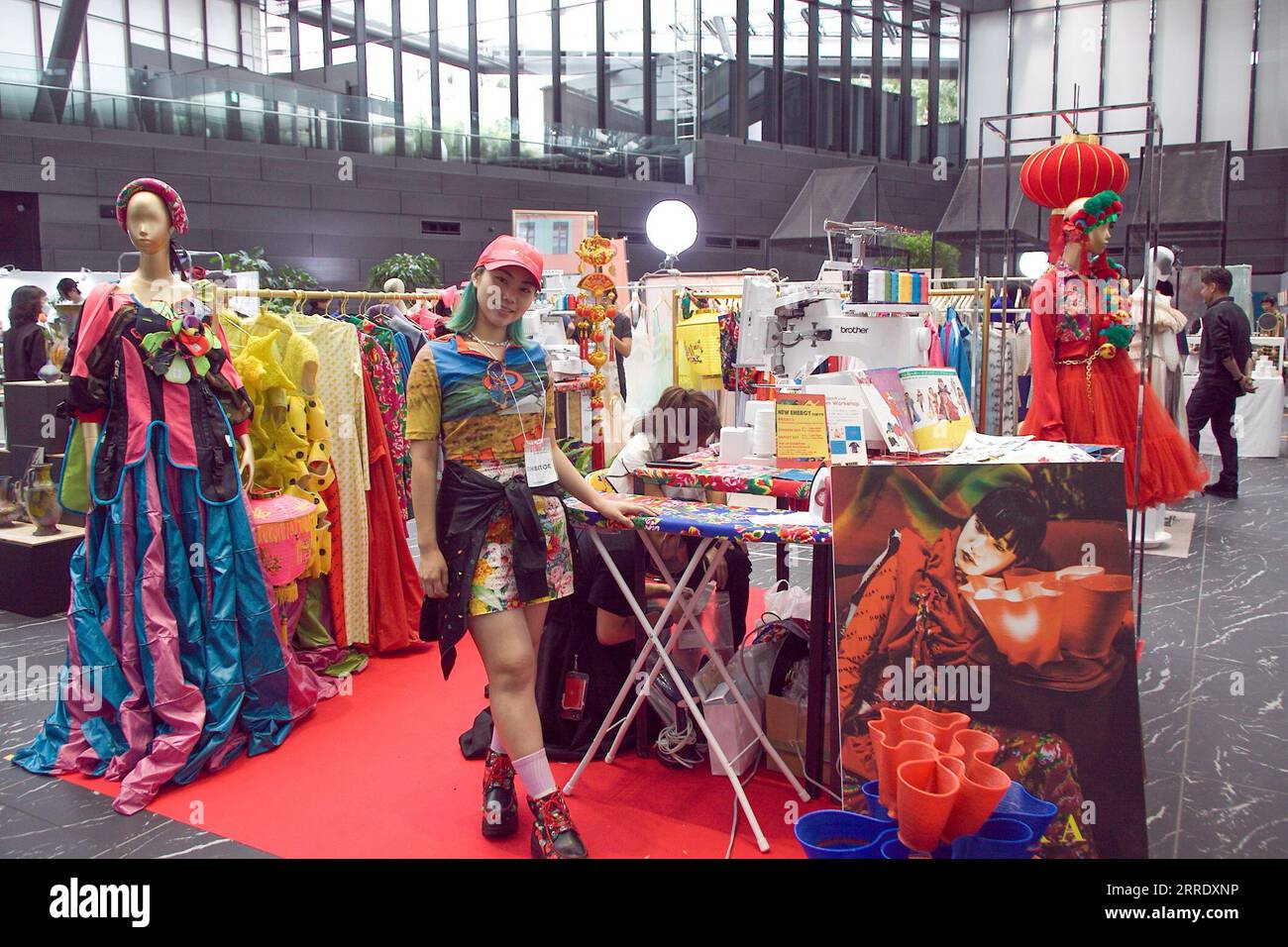 2023/09/07, Tokyo, Dokka Vivid. Colors and Textiles. 'NEW ENERGY' is a ...