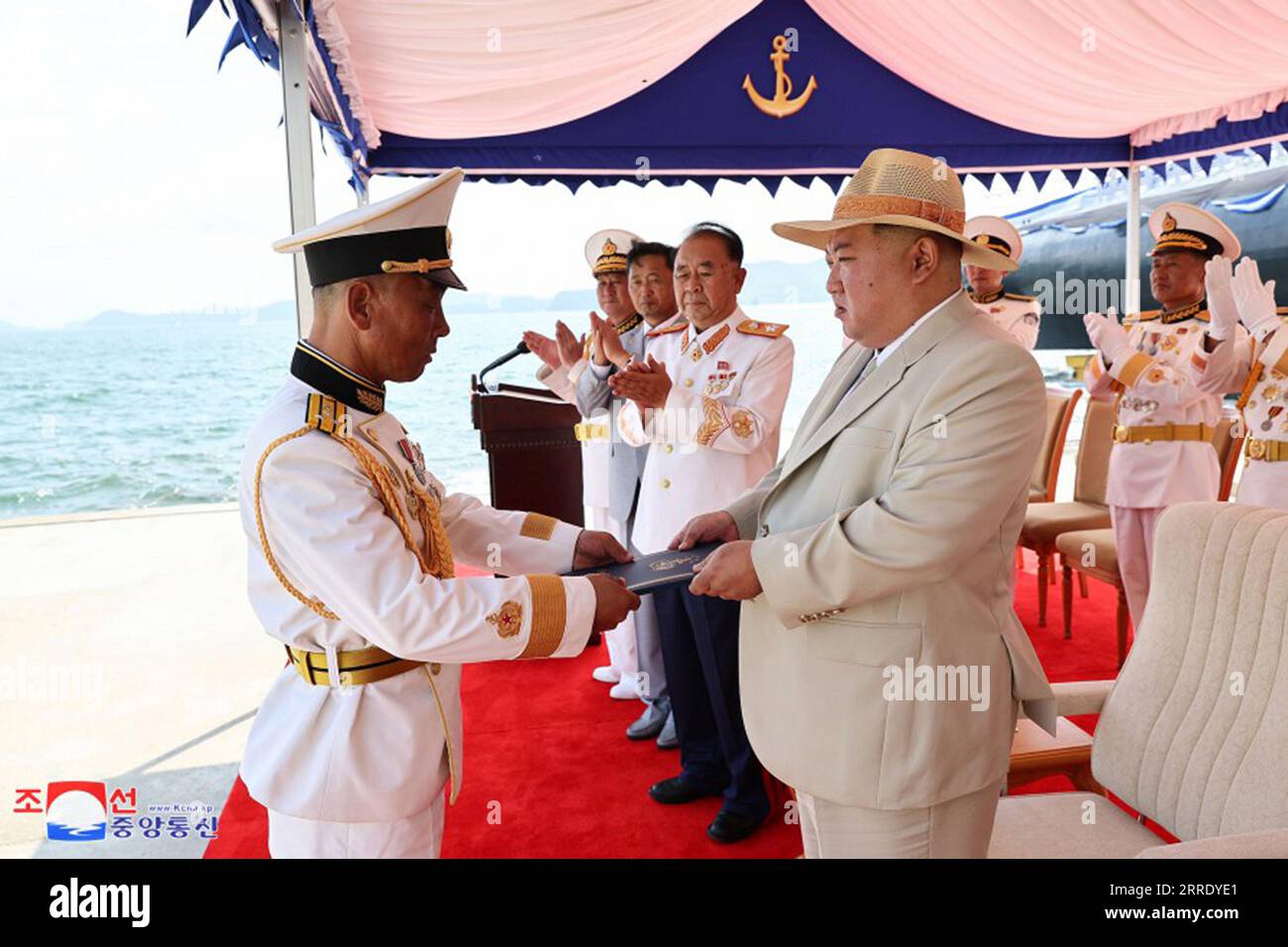 Pyongyang, North Korea. 07th Sep, 2023. This image, released on ...