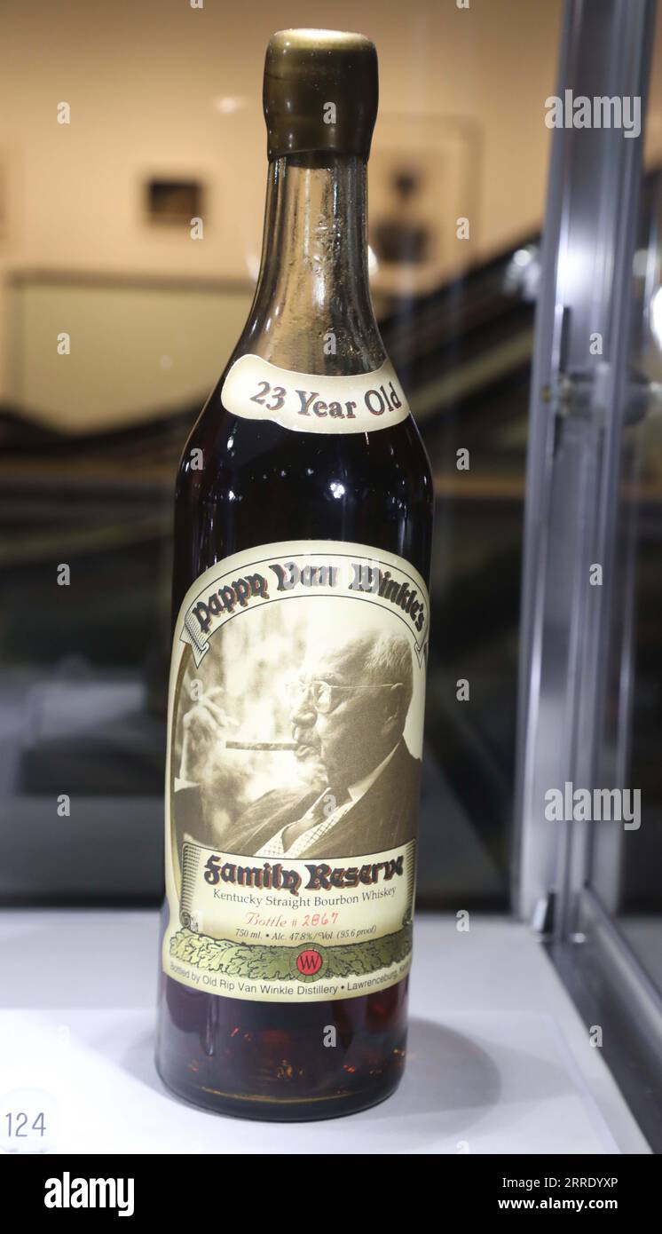 Old pappy van winkle bourbon hi-res stock photography and images - Alamy