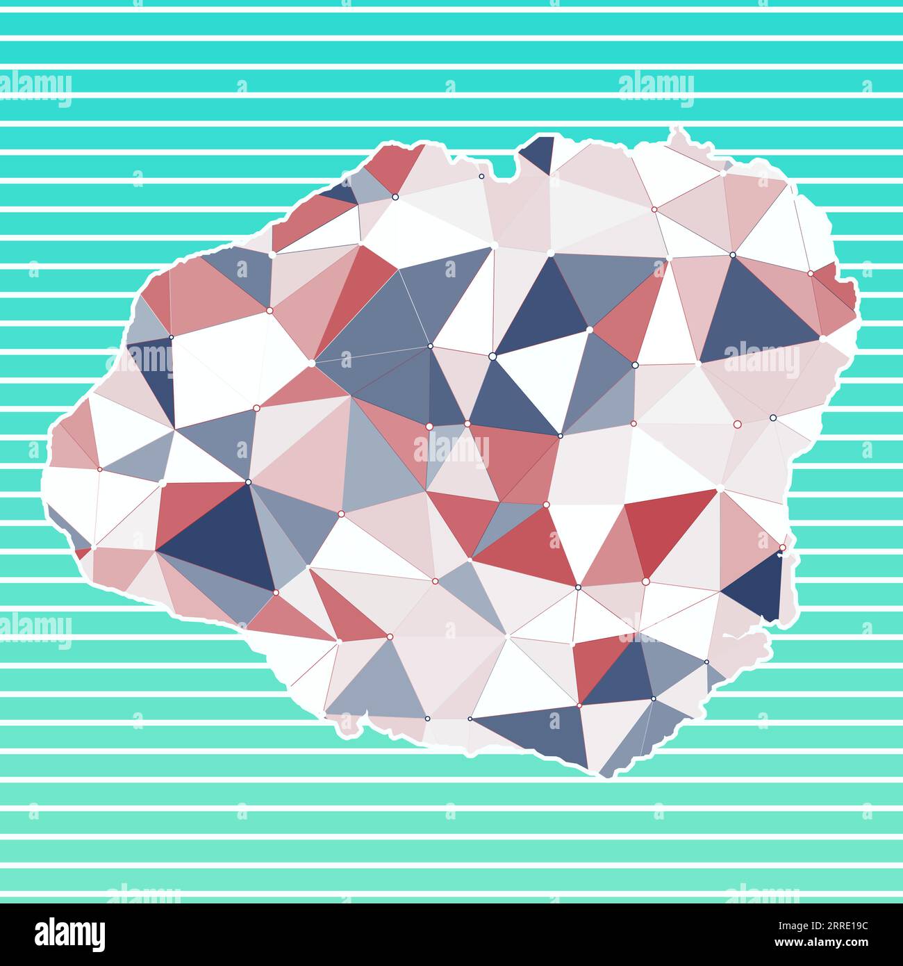 Kauai vector illustration. Kauai design on gradient stripes background ...