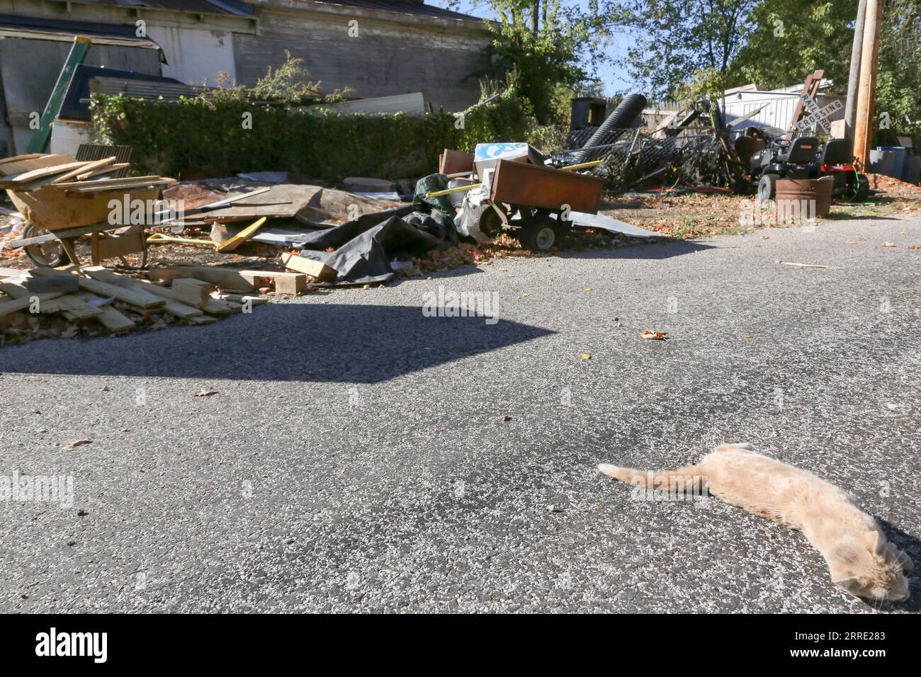 Avilla, Missouri - a living ghost town Stock Photo - Alamy