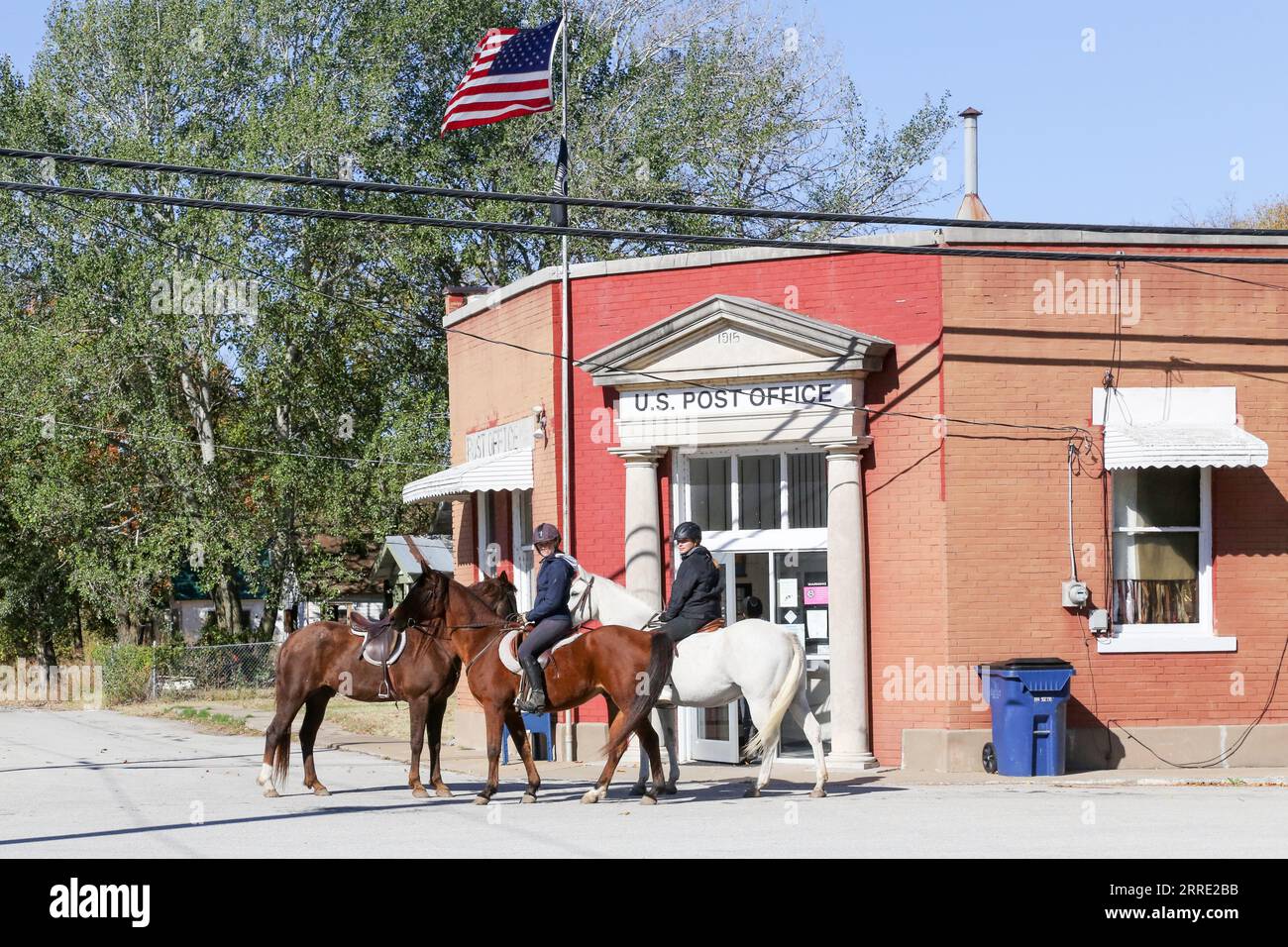 Avilla, Missouri - a living ghost town Stock Photo - Alamy