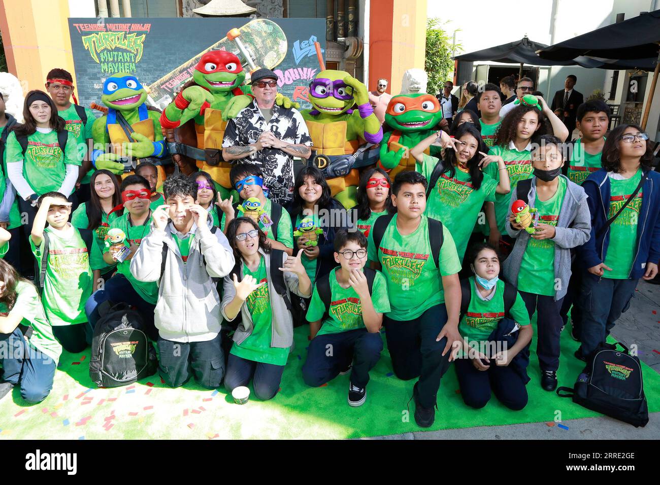 Teenage mutant ninja turtles movie 2023 hi-res stock photography and ...