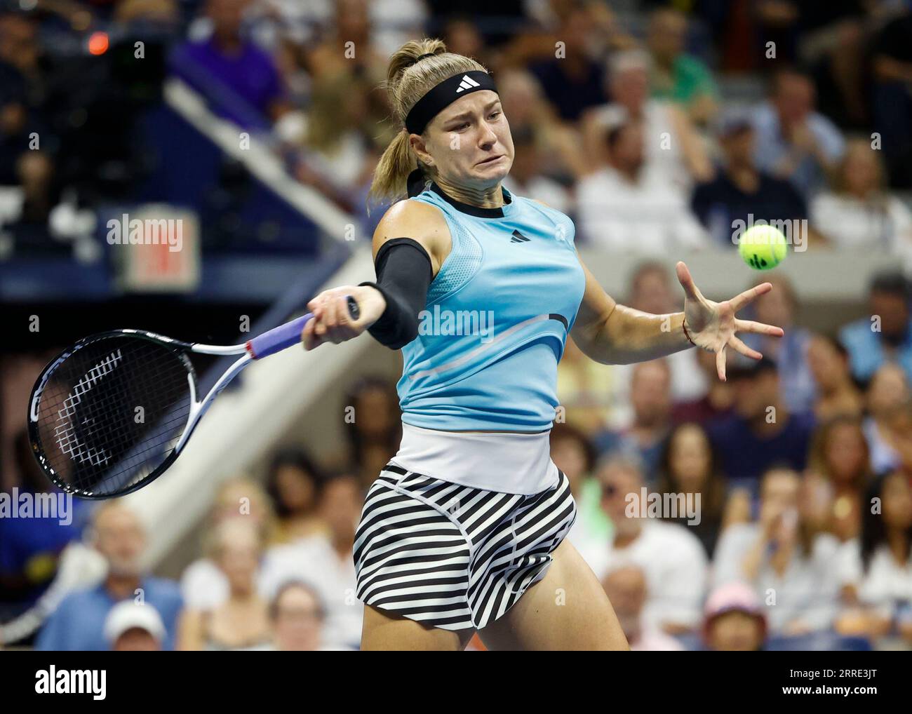 New York, USA, 7th. September 2023. Czech tennis player Karolina ...