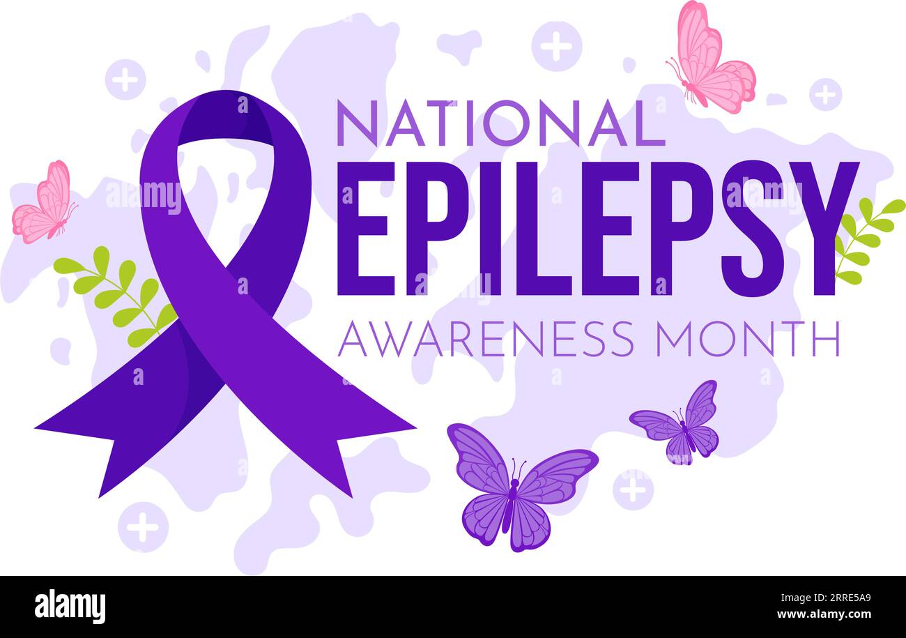 Epilepsy Awareness Month Vector Illustration is Observed Every Year in ...