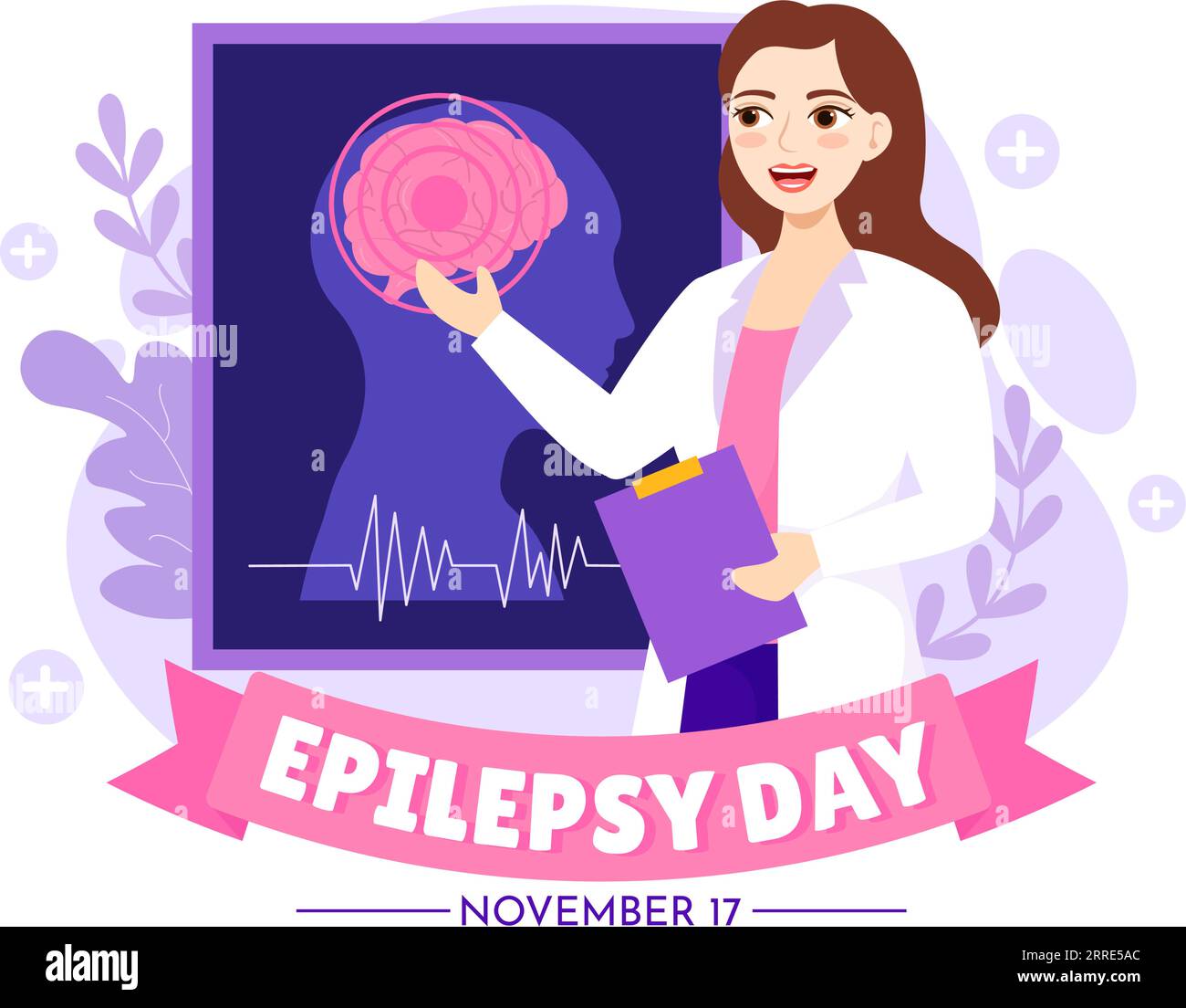 Epilepsy Awareness Month Vector Illustration is Observed Every Year in ...