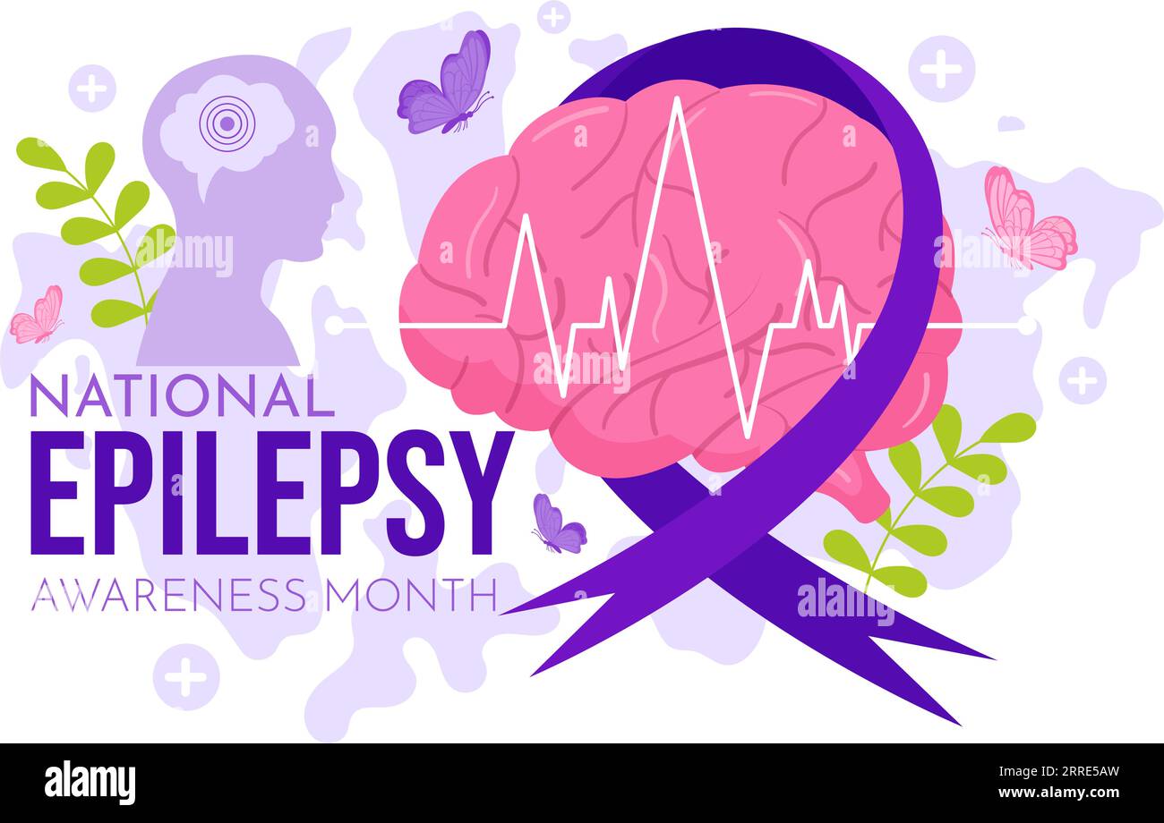 Epilepsy Awareness Month Vector Illustration is Observed Every Year in ...