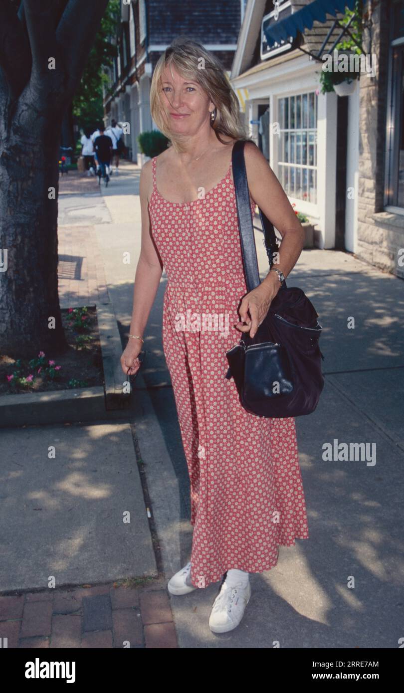 Teri Garr in East Hampton, NY on June 17, 1995. Photo Credit: Henry ...