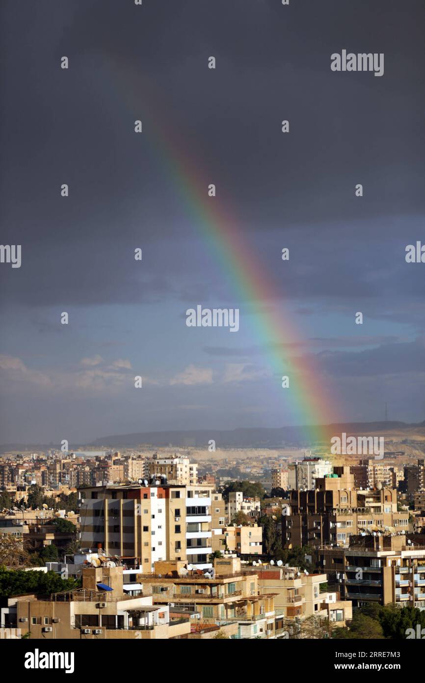 Egypt cairo rainbow hi-res stock photography and images - Alamy