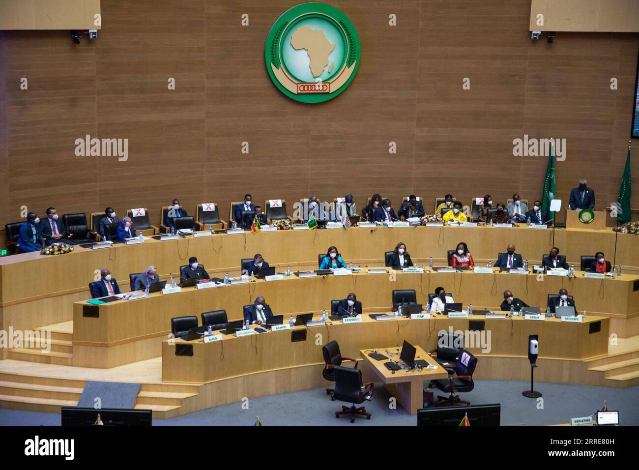 African union headquarters session hi-res stock photography and images ...