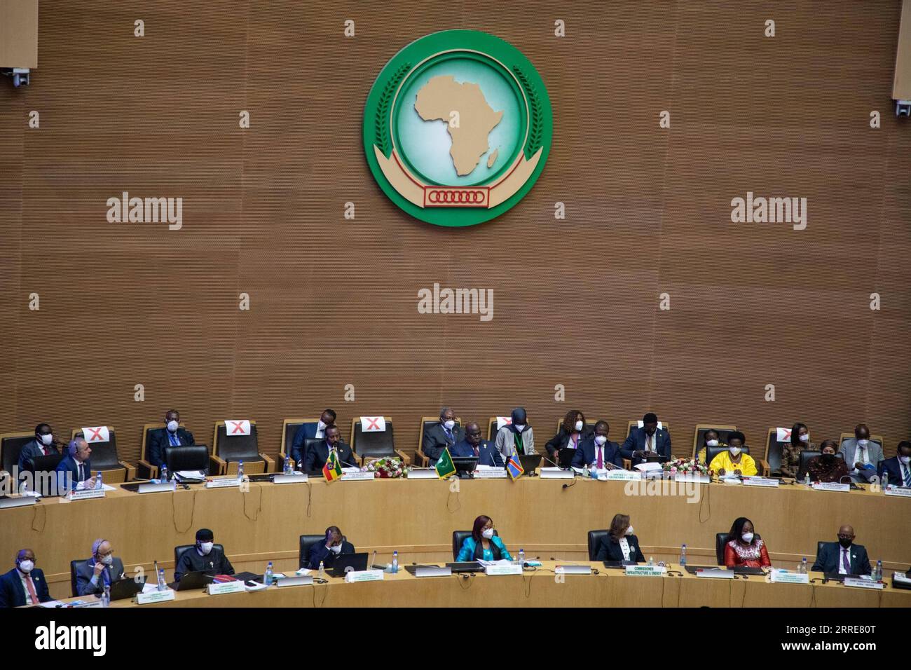 African union headquarters session hi-res stock photography and images ...