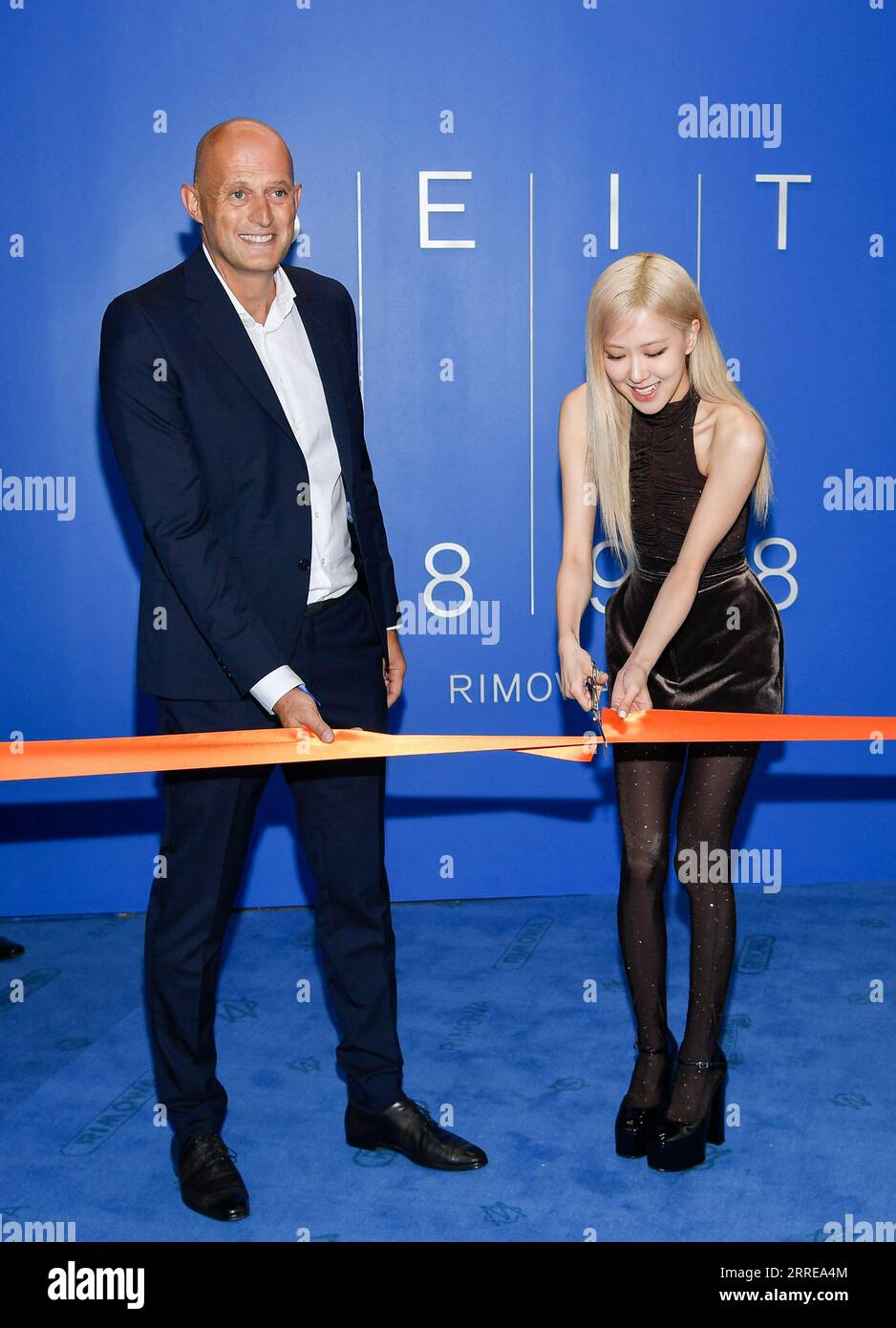 Rimowa CEO Hugues Bonnet-Masimbert, left, and Rośe, from the South ...