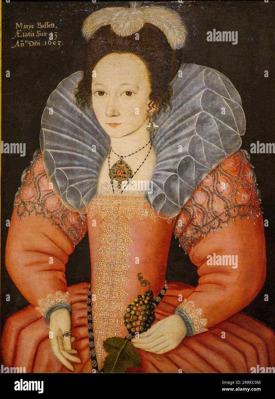 Mary Basset, 1603, Nins, portraits of children s. XVI-XIX, Sa Bassa Blanca Museum (msbb ...