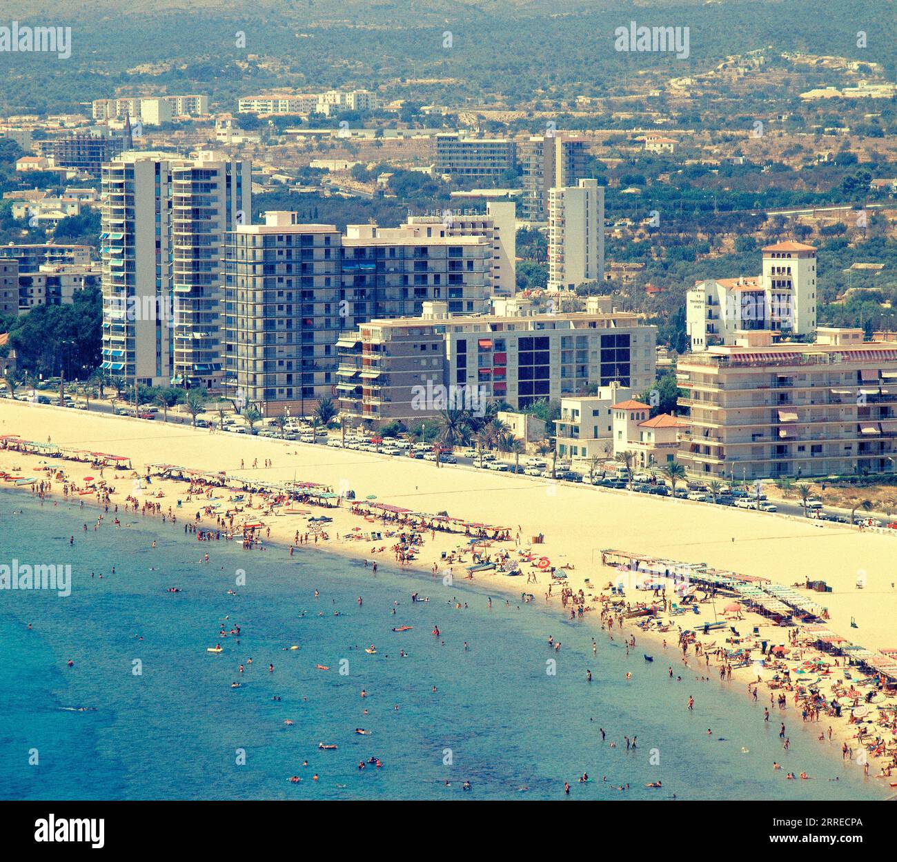 VISTA AEREA DE LA PLAYA Y ZONA TURISTICA - FOTO AÑOS 60. Location ...