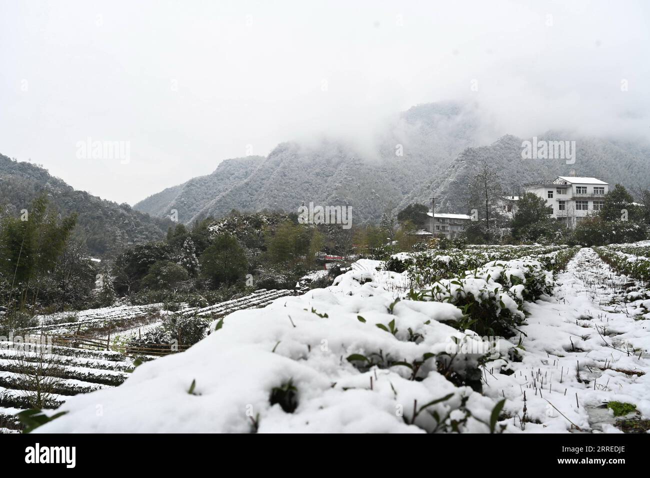 Snow scenery fujian hi-res stock photography and images - Alamy