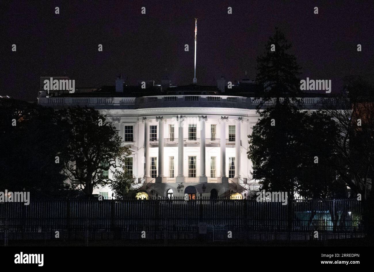 220222 -- WASHINGTON, Feb. 22, 2022 -- Photo taken on Feb. 21, 2022 ...