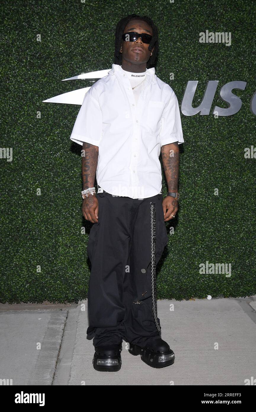 New York, USA. 07th Sep, 2023. Rapper Lil Uzi Vert attends the evening ...