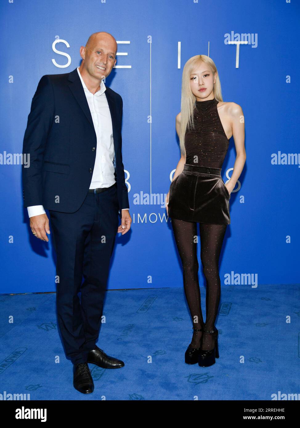 Rimowa CEO Hugues Bonnet-Masimbert, left, and Rośe, from the South ...