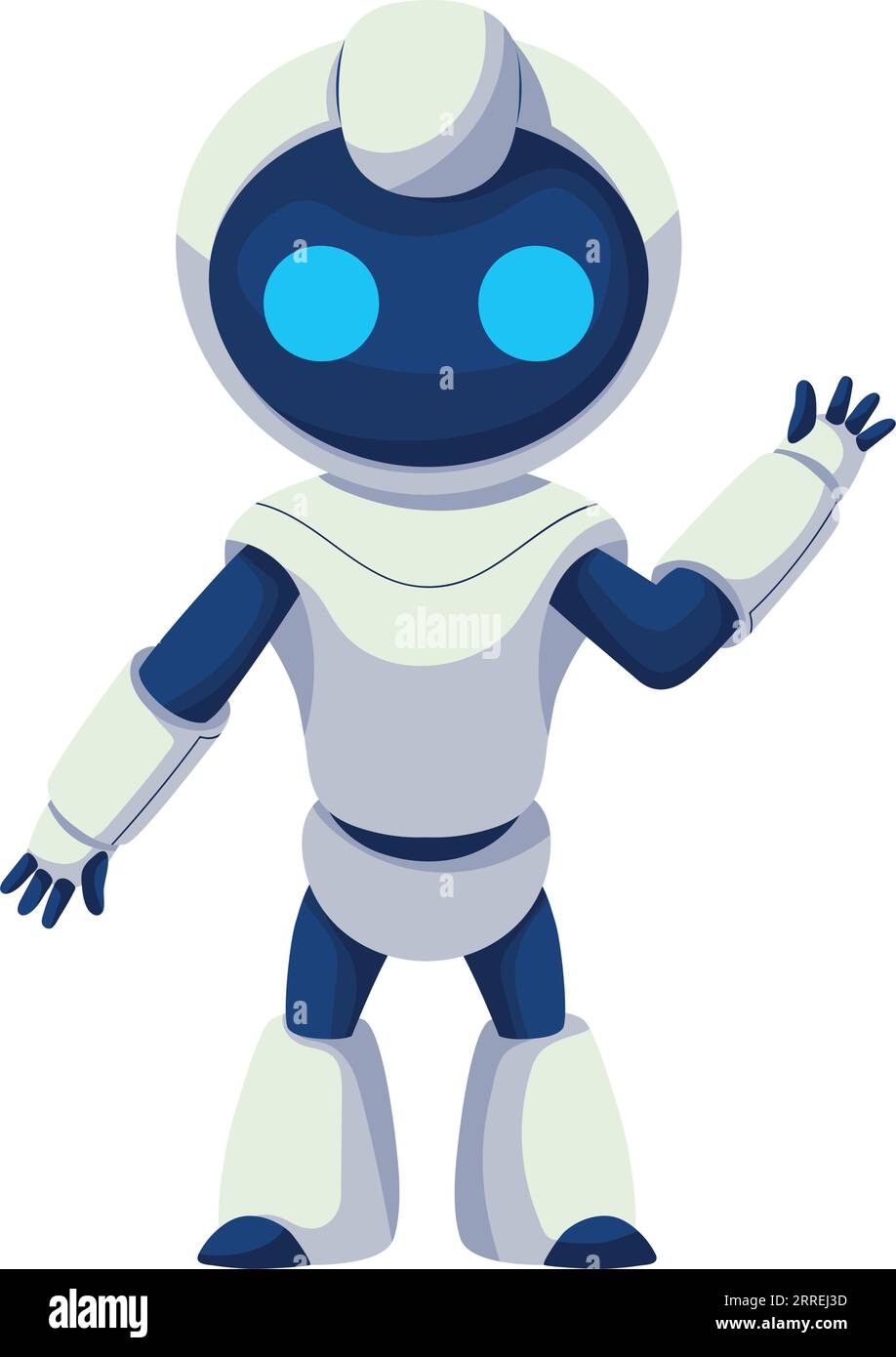 ai technology robot cartoon Stock Vector Image & Art - Alamy