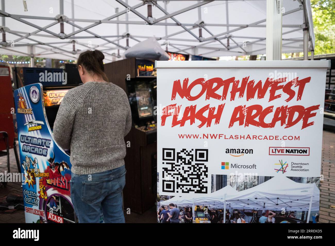 Seattle, USA. 7 Sep, 2023. Seattle’s Pioneer Square First Thursday Art ...