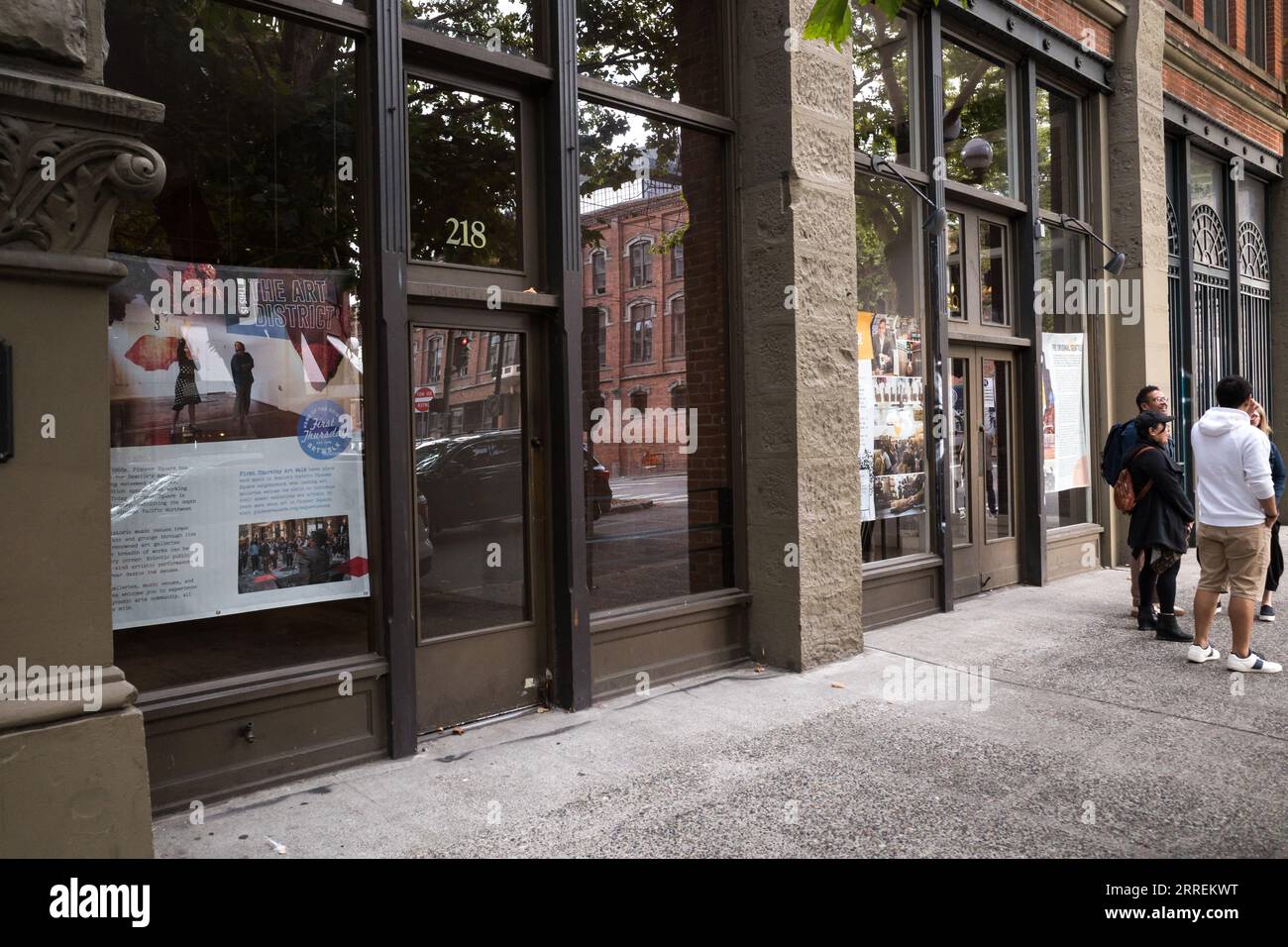 Seattle, USA. 7 Sep, 2023. Seattle’s Pioneer Square First Thursday Art ...