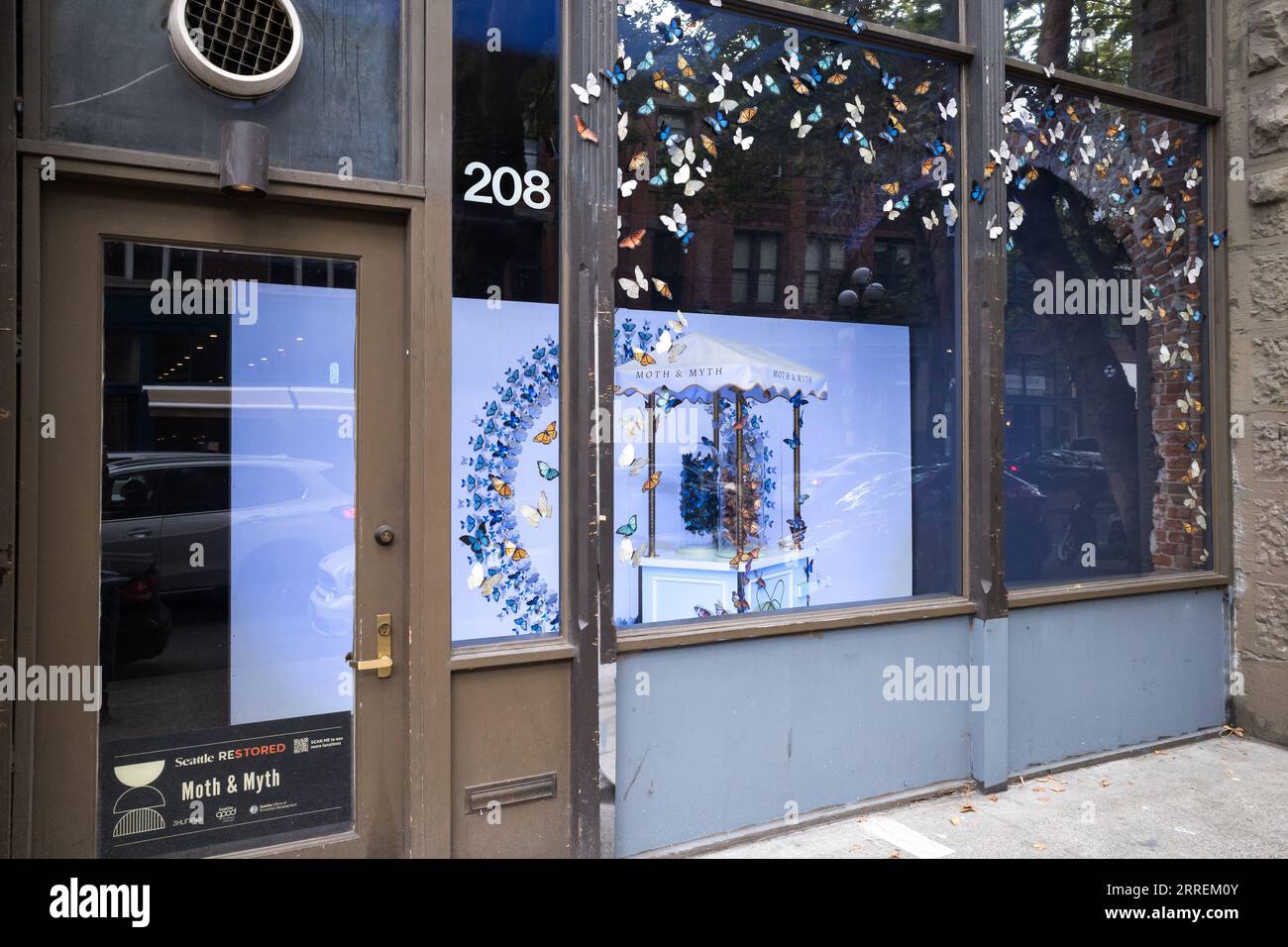 Seattle, USA. 7 Sep, 2023. Seattle’s Pioneer Square First Thursday Art ...