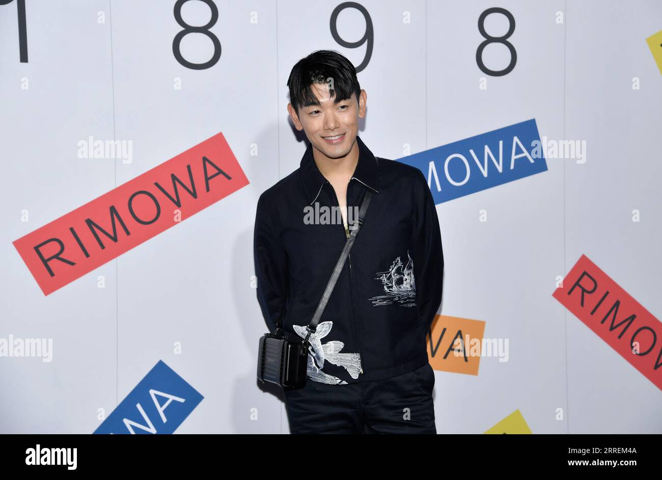 Eric Nam attends the Rimowa "Seit 1898" exhibition opening party at ...