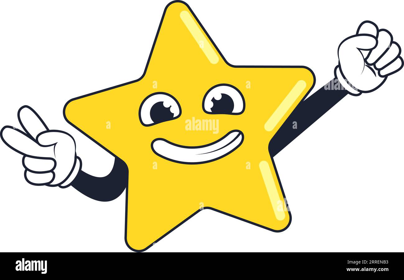 cartoon star illustration Stock Vector Image & Art - Alamy