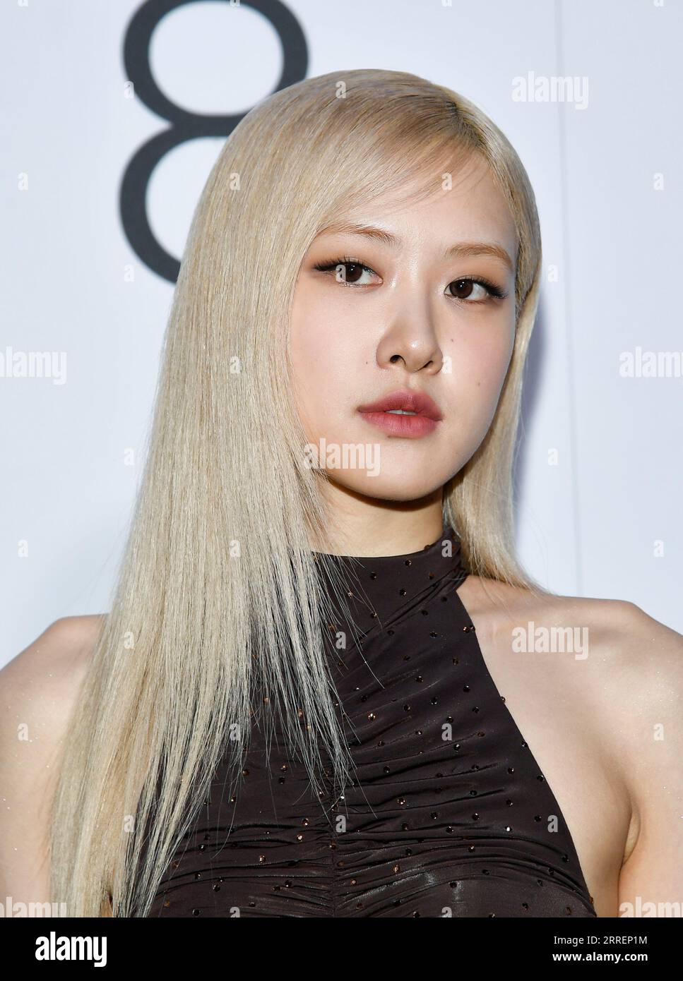 Rośe from the South Korean girl group Blackpink attends the Rimowa ...