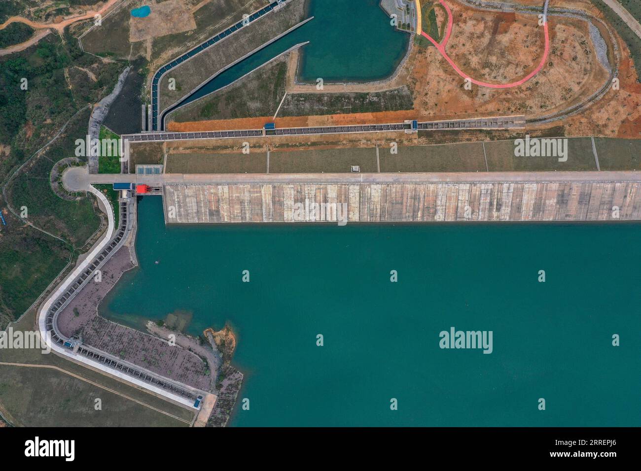 220312 -- NANNING, March 12, 2022 -- Aerial photo taken on March 11 ...