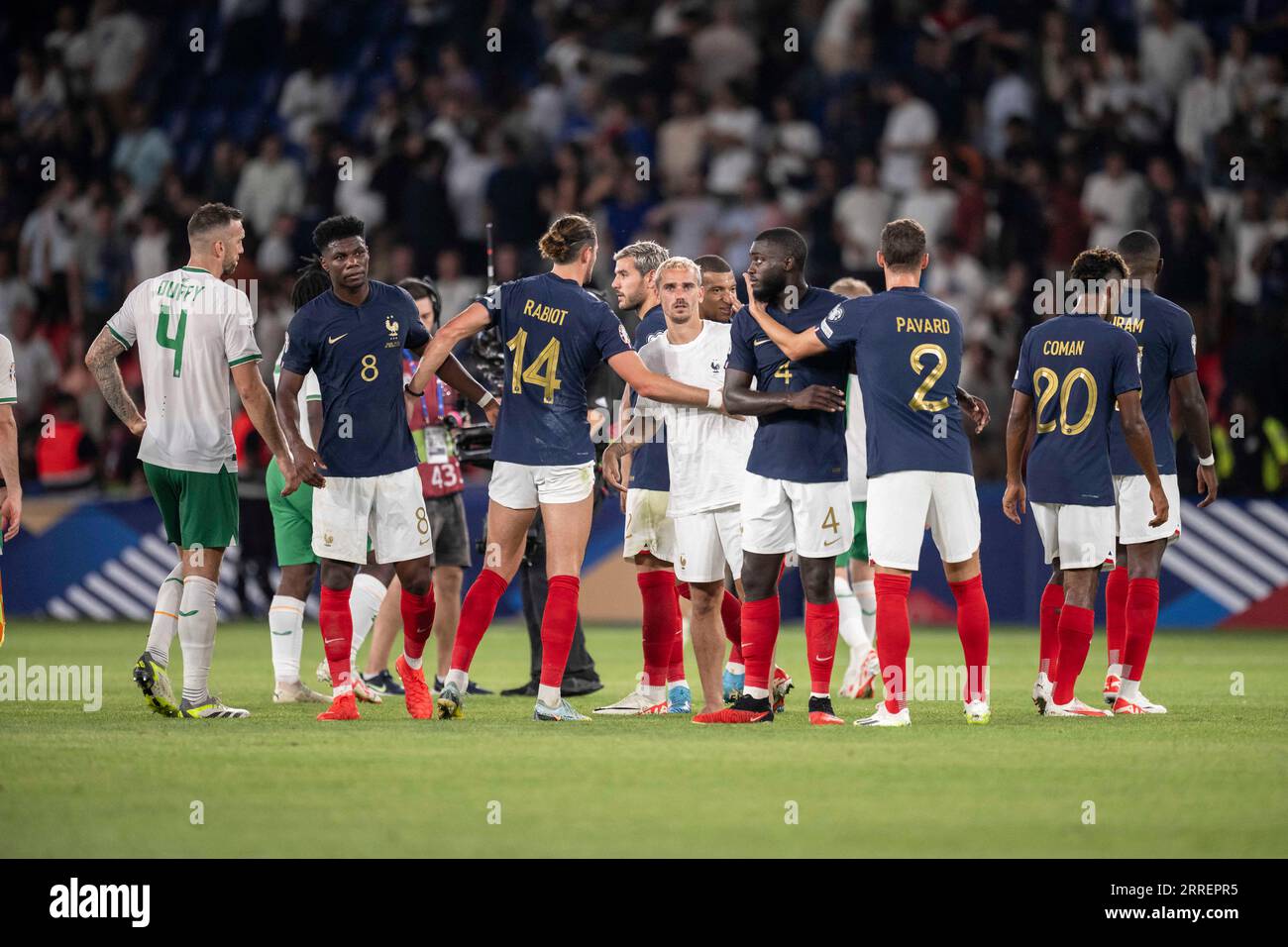 Paris, France. 07th Sep, 2023. Antoine Griezmann and French team during ...