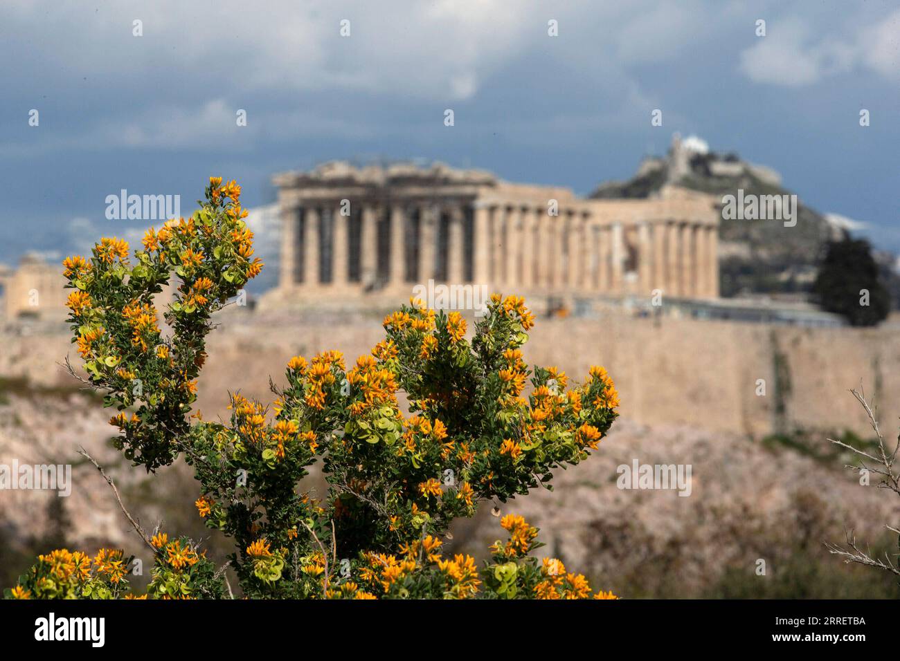220315 -- ATHENS, March 15, 2022 -- Photo taken on March 14, 2022 shows ...