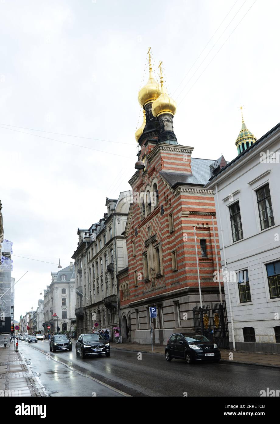 The St. Alexander Nevsky Church on Bredgade , Copenhagen, Denmark Stock ...