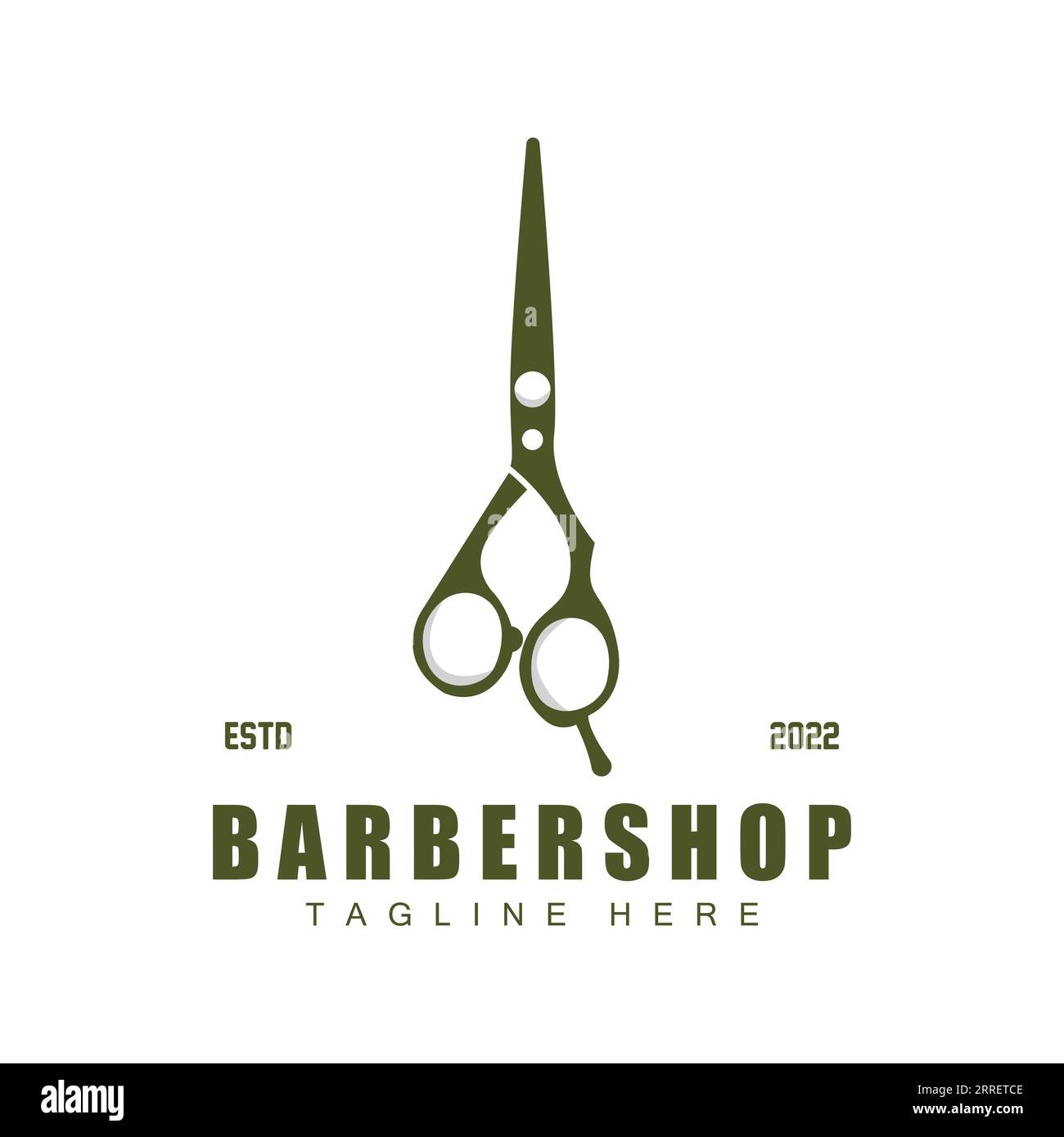 Barber Scissors Logo
