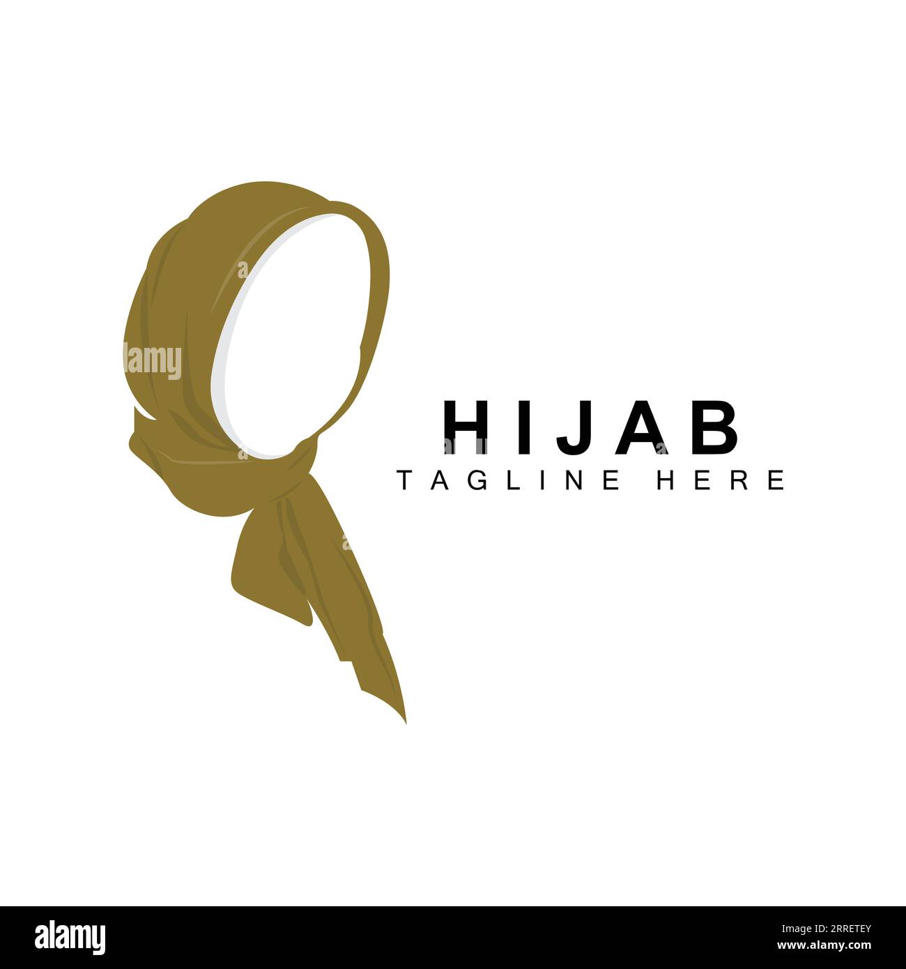 HIjab Logo, Fashion Product Vector Brand, Muslim Women Hijab Boutique ...