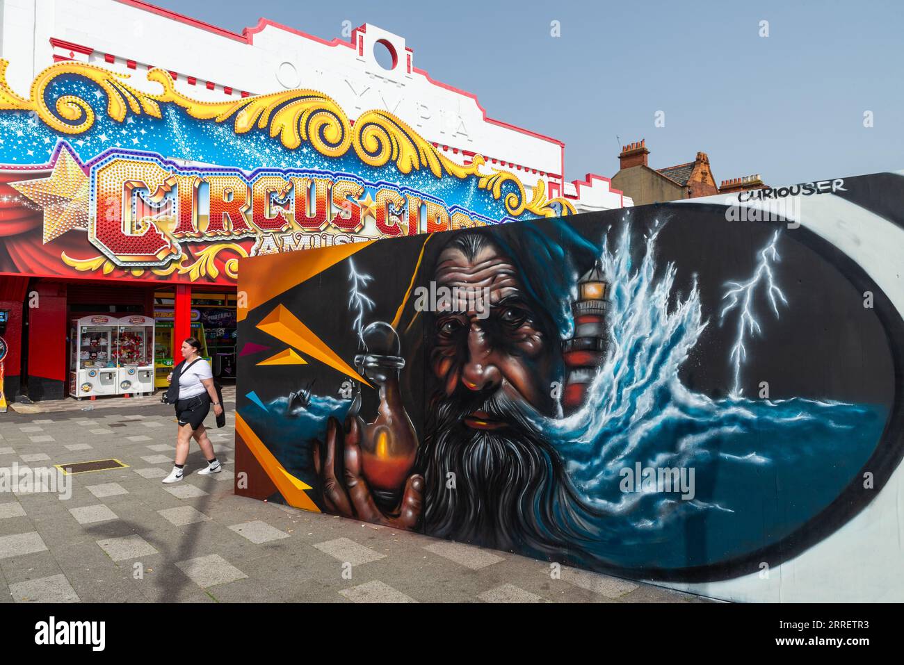 Part of the Southend City Jam graffiti art event around Southend on Sea ...