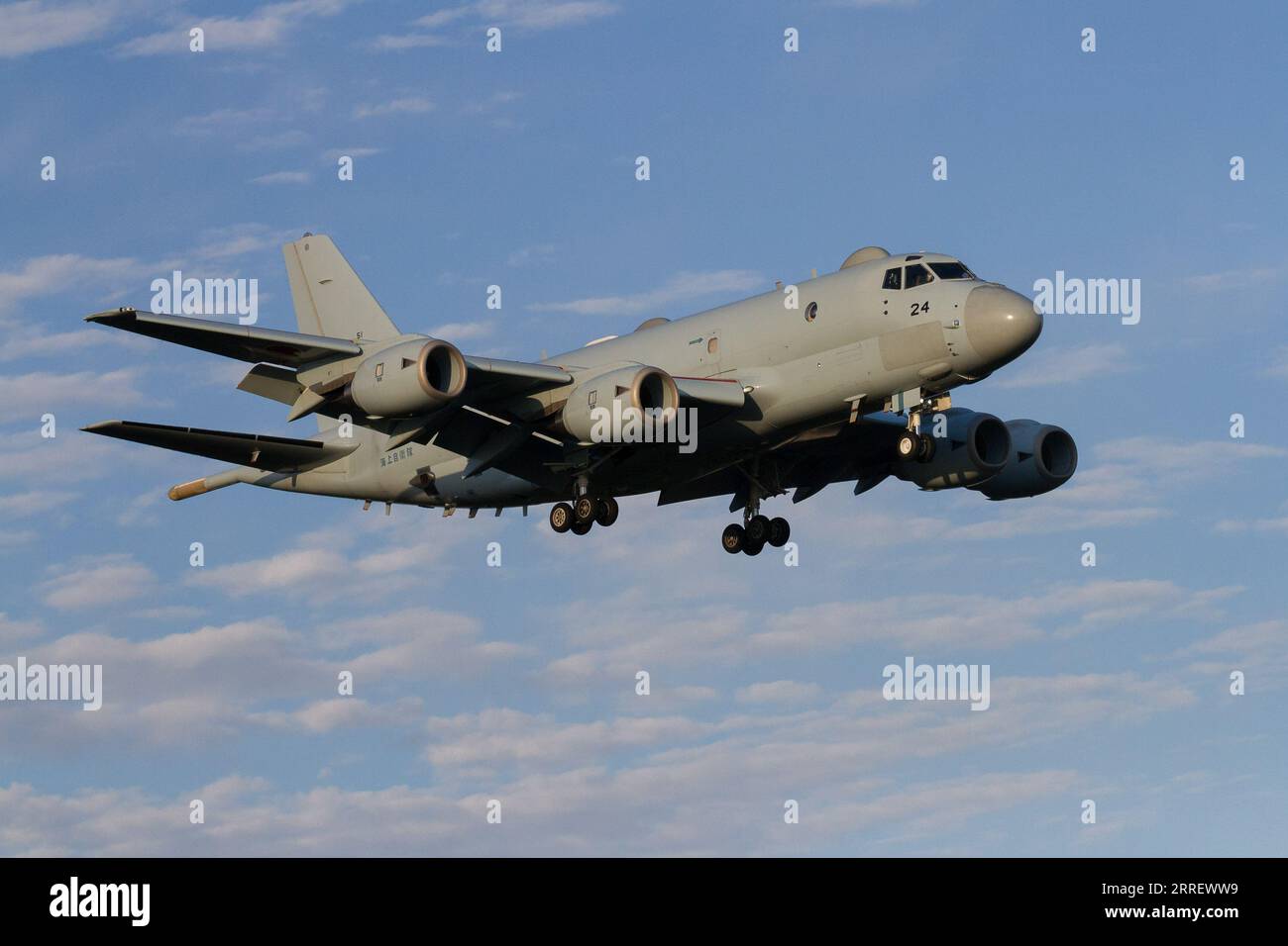 Japan. 21st Oct, 2022. A Kawasaki P1 Maritime patrol aircraft with the ...