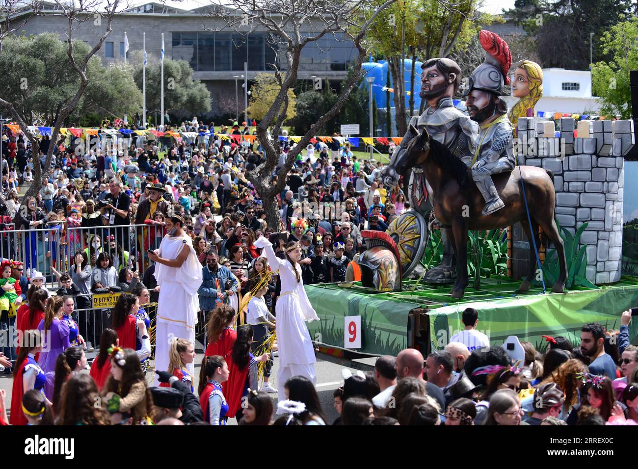 Israel herzliya purim parade hi-res stock photography and images - Alamy