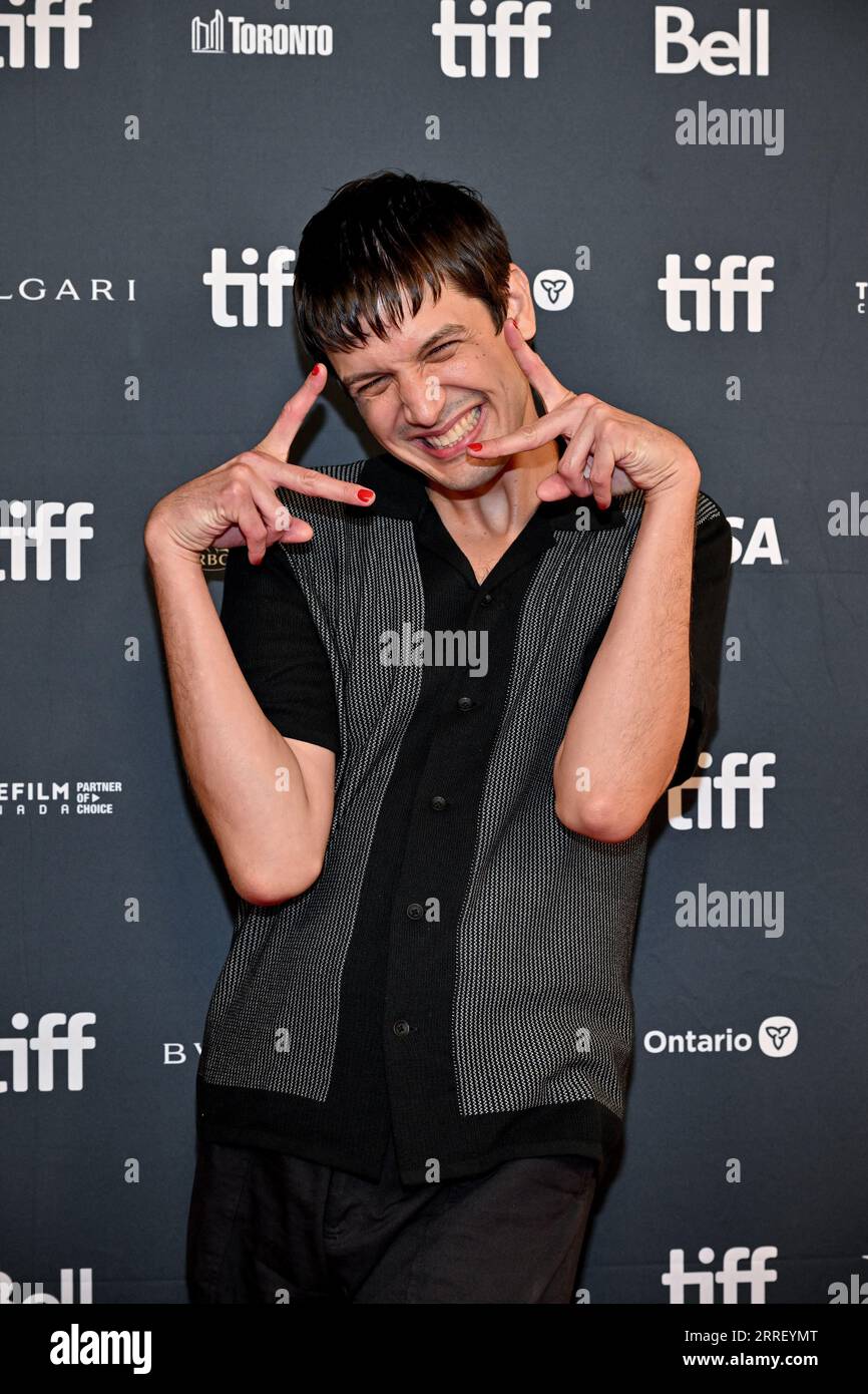 Toronto, Canada. 07th Sep, 2023. Josh Sharp attending the premiere of ...