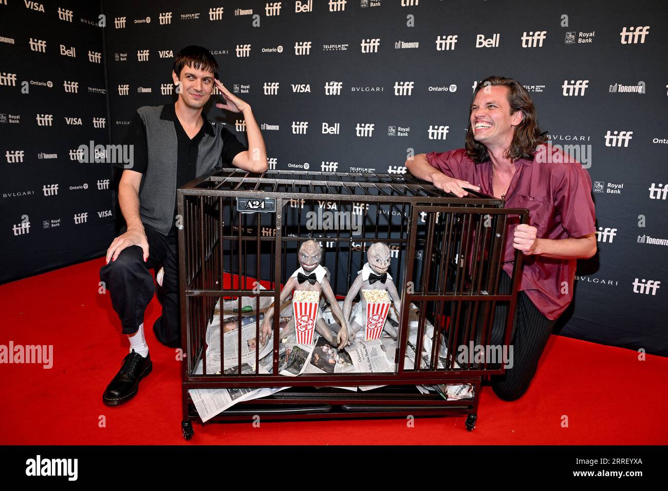 Toronto, Canada. 07th Sep, 2023. Josh Sharp, Sewer Boys, Aaron Jackson ...