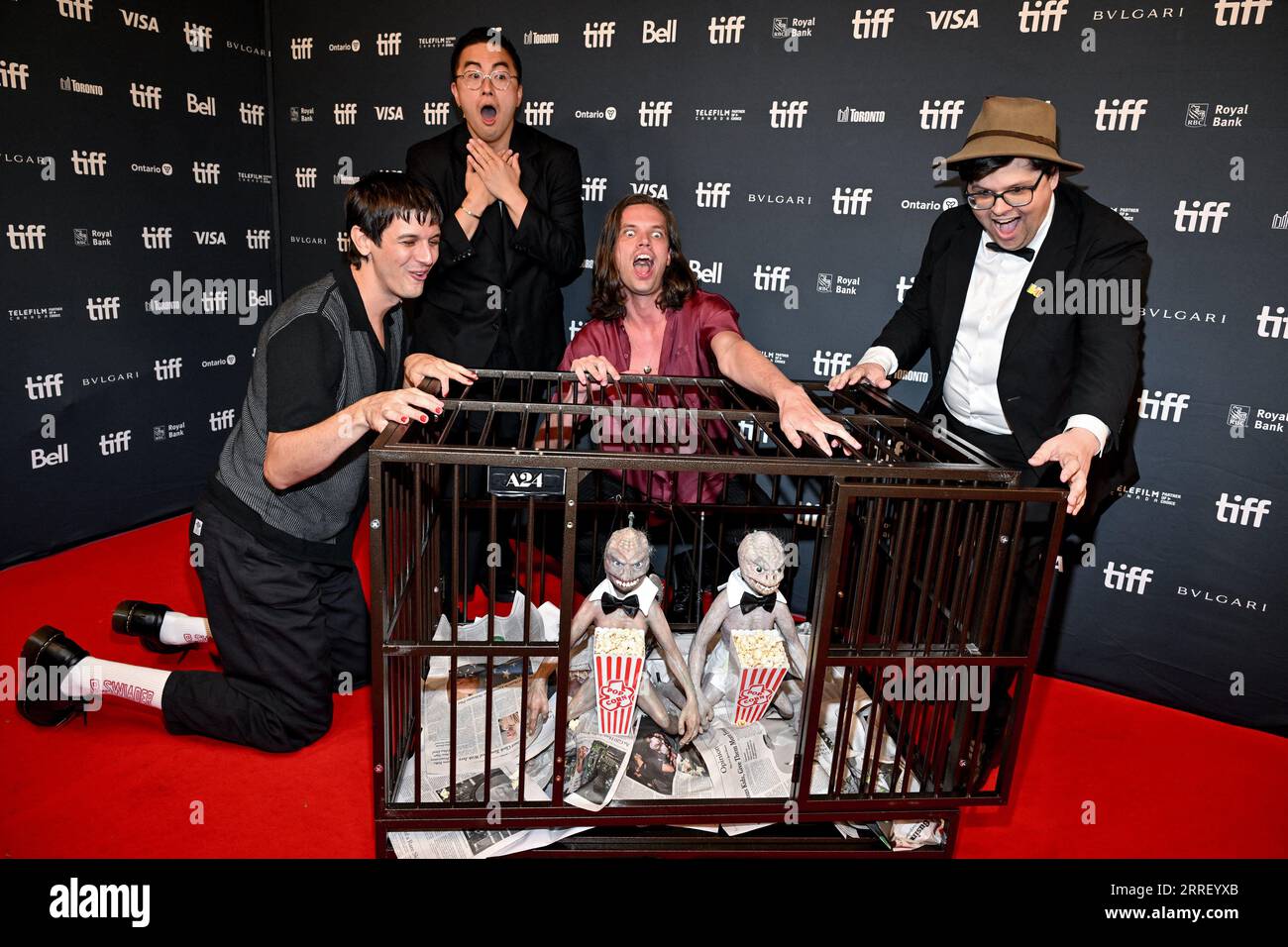 Toronto, Canada. 07th Sep, 2023. Josh Sharp, Sewer Boys, Aaron Jackson ...