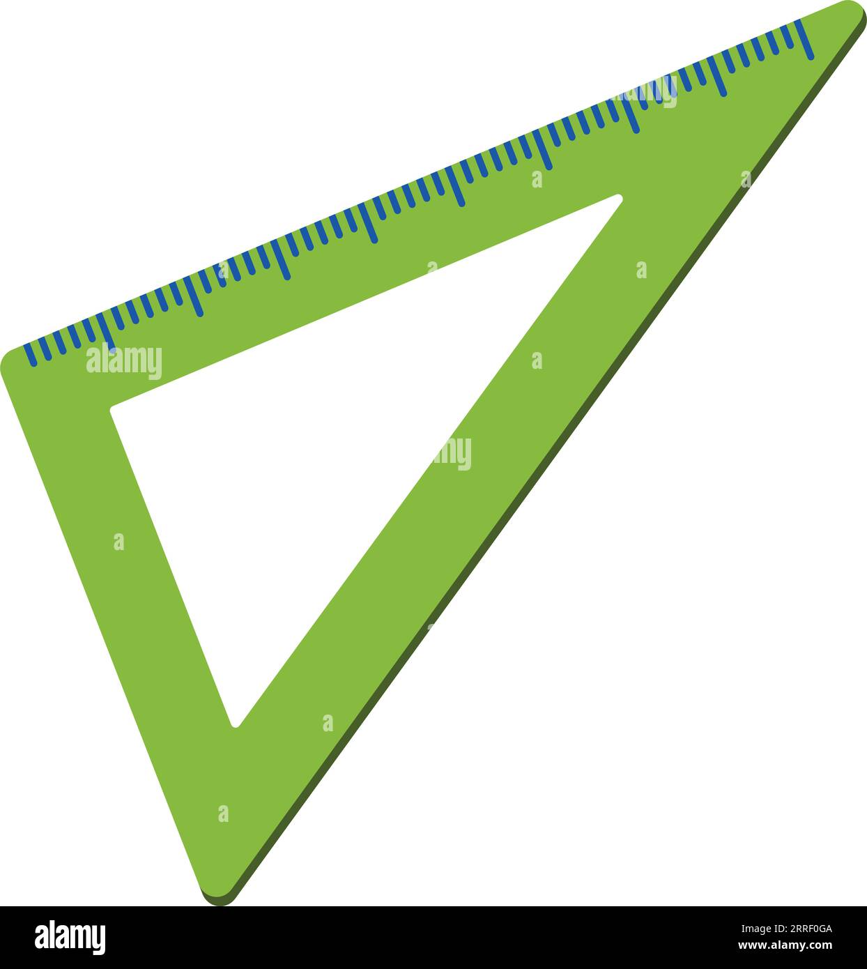 school ruler illustration Stock Vector Image & Art - Alamy