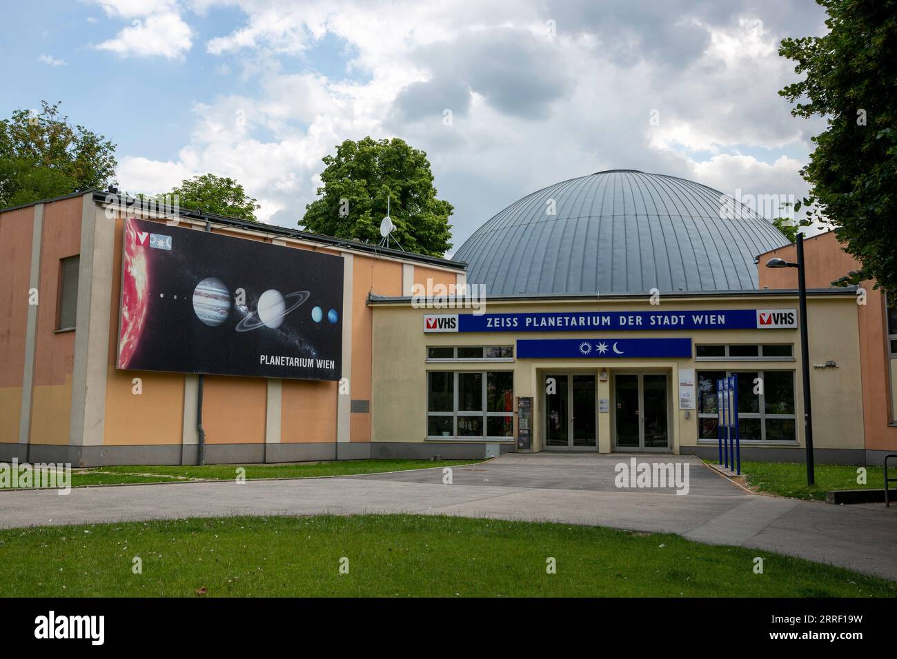 Vienna, Austria - June 14, 2023: Planetarium building in the Prater ...
