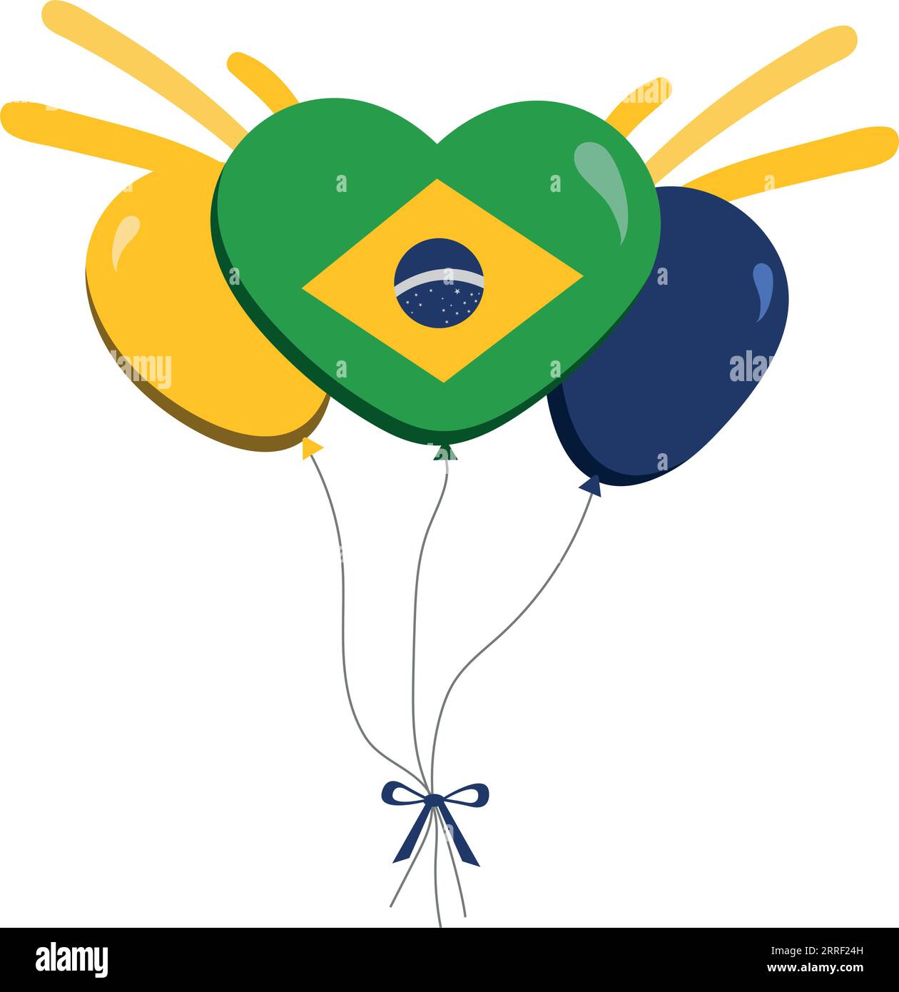 brazil day celebration balloons Stock Vector Image & Art - Alamy