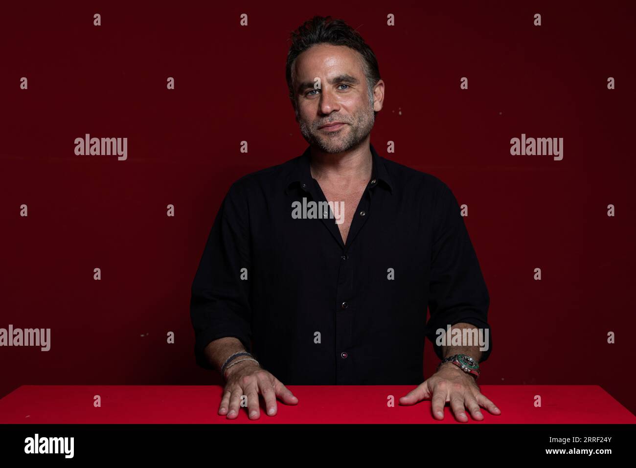 Director Austin Stark poses for portraits to promote the film 'Coup ...