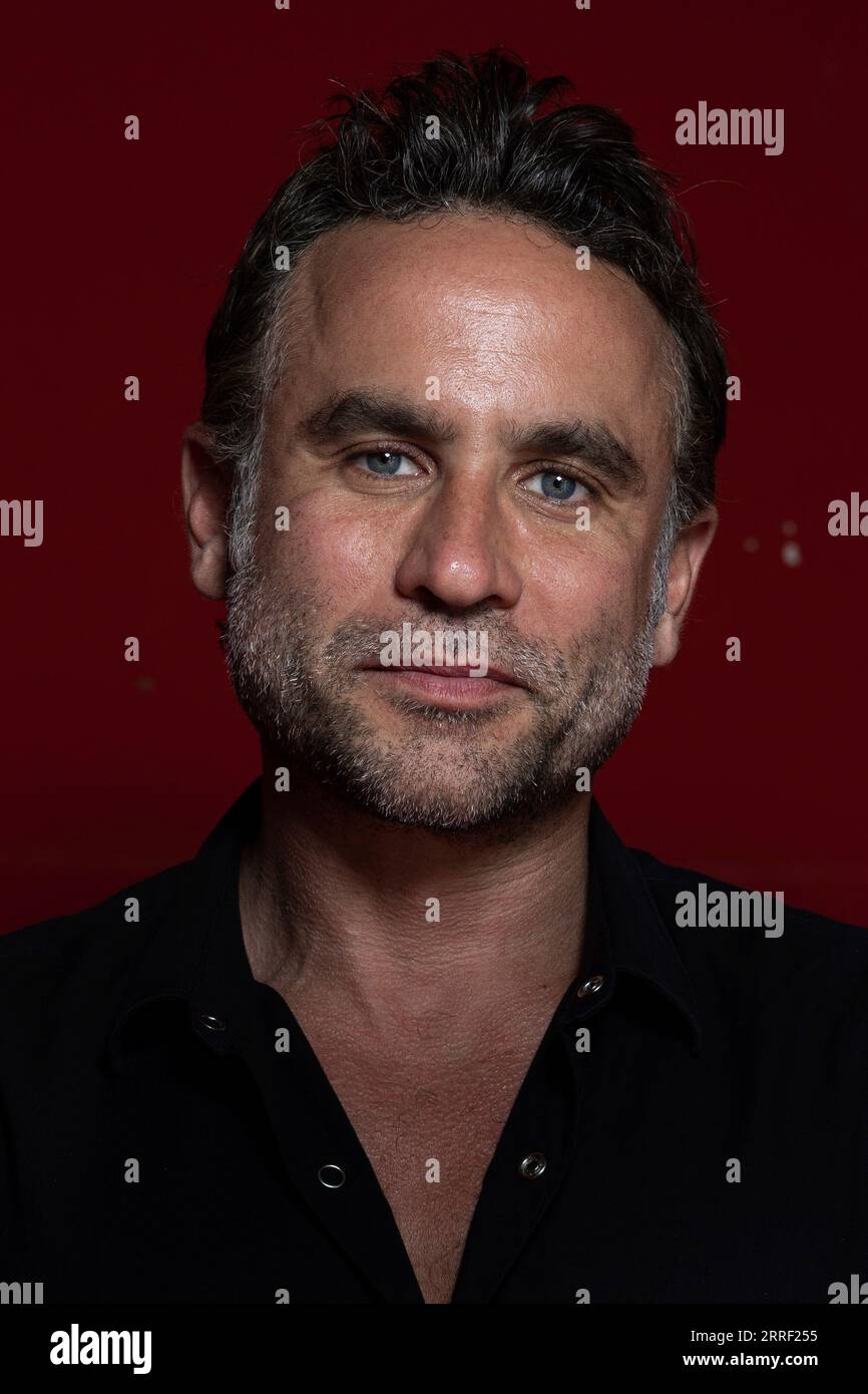 Director Austin Stark poses for portraits to promote the film 'Coup ...