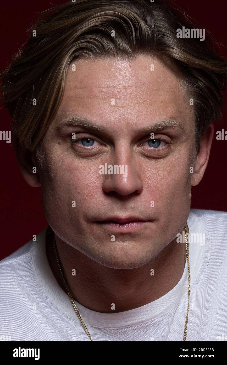 Billy Magnussen poses for portraits to promote the film 'Coup!' during ...