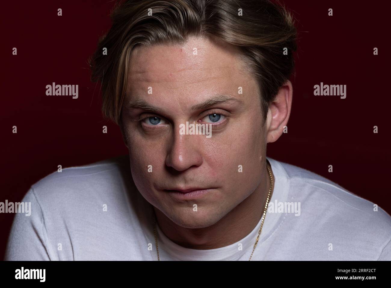 Billy Magnussen poses for portraits to promote the film 'Coup!' during ...