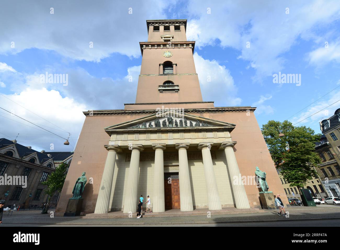 The Church of Our Lady Cathedral in Copenhagen, Denmark Stock Photo - Alamy