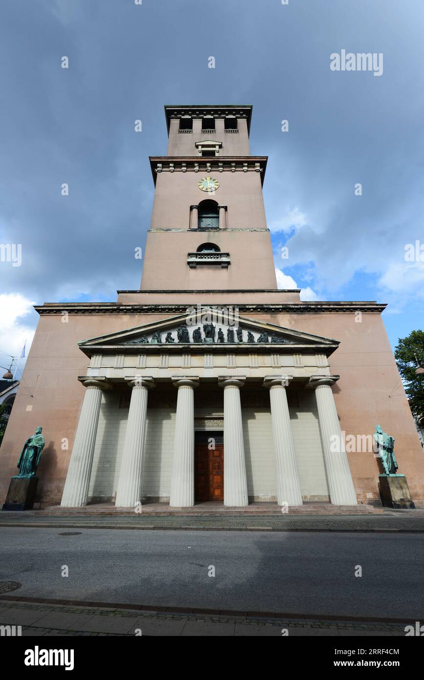 The Church of Our Lady Cathedral in Copenhagen, Denmark Stock Photo - Alamy